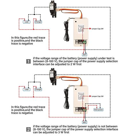 Wireless Charge Discharge Multi Meter Drok 0 100v 100a Dc Coulometer Voltmeter Battery Monitor