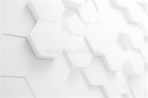 Abstract Hexagon Geometric Surface Loop 1a Light Bright Clean Minimal Hexagonal Grid Pattern