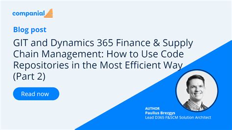 Git And Dynamics 365 Finance And Supply Chain Management How To Use Code