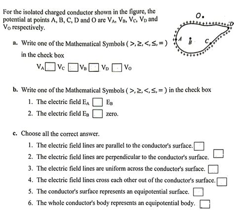 Solved A Write One Of The Mathematical Symbols