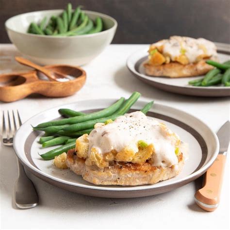 Pork Chops With Stuffing Recipe How To Make It
