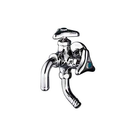 【水栓金具】kvk 二口横水栓 寒冷地用 K23z 1個（直送品） アスクル