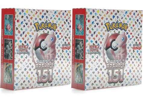 Pokémon Tcg Scarlet And Violet 151 Enhanced Expansion Pack Japanese 2x