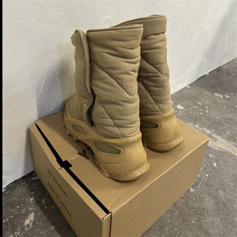 Yeezy Nsltd ‘khaki Boots Size Us 11 Men Shipped Depop