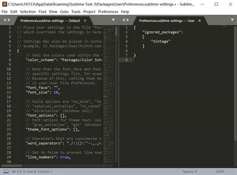 Sublime Text3 修改设置（详细图文）submit 的preference在哪 Csdn博客
