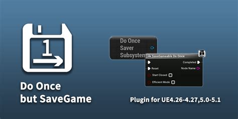 github lingfengsbh savegameabledoonce a plugin for unrealengine