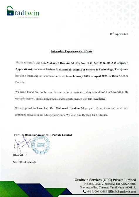 Datascience Internshipexperience Machinelearning Deeplearning Nlp Mohamed Ibrahim