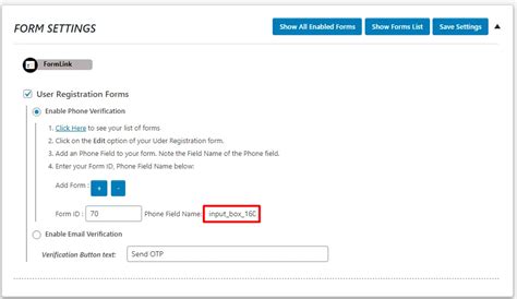 OTP Verification For User Registration WordPress WP Everest