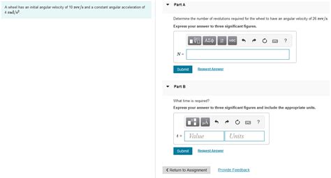 Solved A Wheel Has An Initial Angular Velocity Of 10rev S