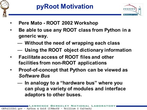 Python And Grid 19dec02 Caltech Python Scripting And Grid User