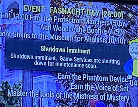 Server Shutdown Incoming Rfo76filthycasuals