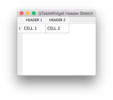 C Qt Table Last Column Not Stretching To Fill In Parent Stack Overflow