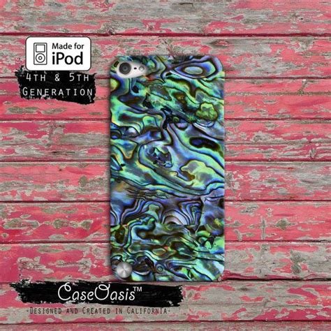 Custom Abalone Sea Shell Ipod Touch Case