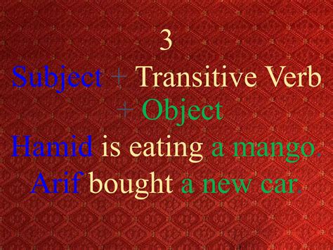 English Sentence Structuresppt