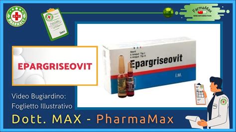 Cos'è il 💊 Farmaco EPARGRISEOVIT 🗺️ Foglietto Illustrativo Bugiardino 👔 ...