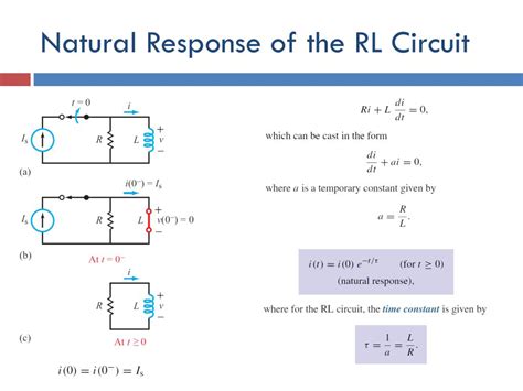 Ppt 5 Rc And Rl First Order Circuits Powerpoint Presentation Free