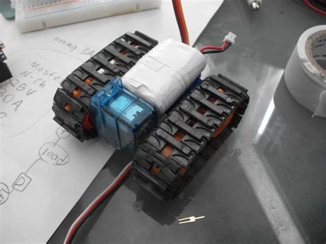 Arduino Nano Based Microbot Trybotics