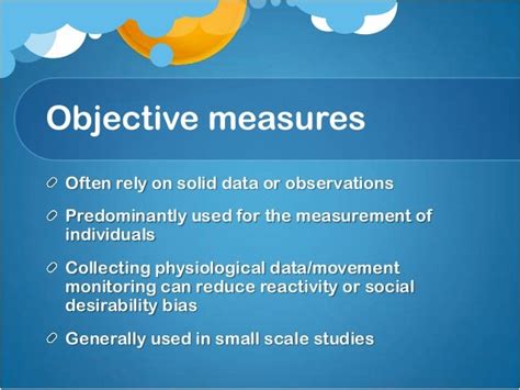 Objective Measures Of Pa
