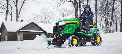 How To Install A Snow Blade On The John Deere X300