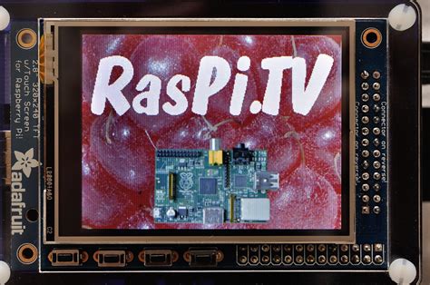 Raspicamcorder 3 The Pitft Screen Upgrade Raspitv