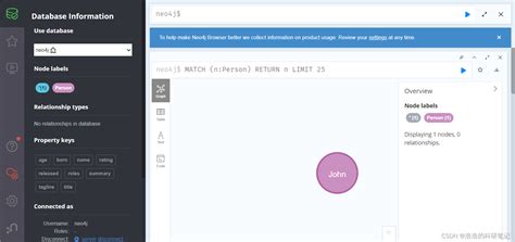 Neo4j 新手教程 环境安装 基础增删改查 Python链接 常用操作 纯新手向neo4j基础环境搭建 Csdn博客