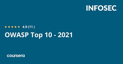 owasp top 10 2021 specialization coursya