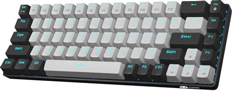 MageGee MK Box Mini Portable Mechanical Gaming Keyboard 65 Layout Blue Switch LED Backlit