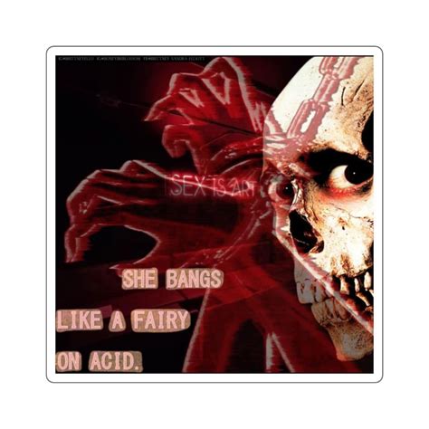 Dark Psyche Square Stickers Sex Is Art Gothic Sticker Pack