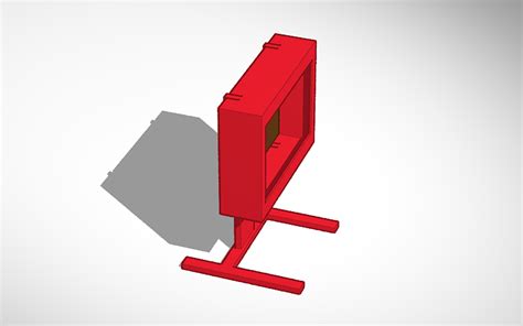 3d Design 5 Raspberry Pi Screen Case And Simple Stand Tinkercad
