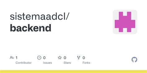 GitHub Sistemaadcl Backend