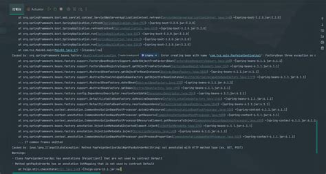 Springcloud使用时报错：not Annotated With Method Type Ex Get Post Csdn博客