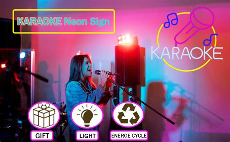 Karaoke Neon Signs For Wall Decorled Bar Neon Signs For Man Cave Game