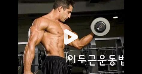 아령팔운동 이두근운동법 네이버 블로그