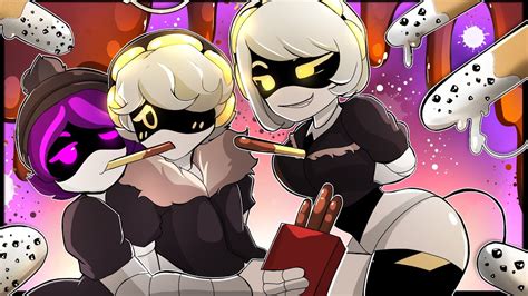 Uzi V And Ns Smexy Pocky Challenge Murder Drones Comic Dub Youtube