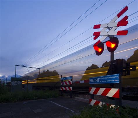 Passing Train Stock Image Image Of Light Pavement Headlights 2384187
