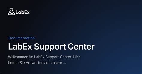 labex support center labex support