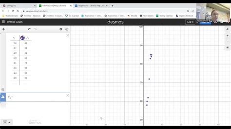 Online Graphing Calculator (Desmos) Instructions - YouTube