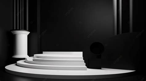 3d 이랑 배경에 제품 쇼케이스 검은 무대 제품 배경 디스플레이 배경 배경 일러스트 및 사진 무료 다운로드 Pngtree