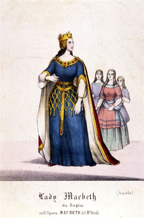 Character Of Lady Macbeth In The Opera Macbeth By Giuseppe Verdi