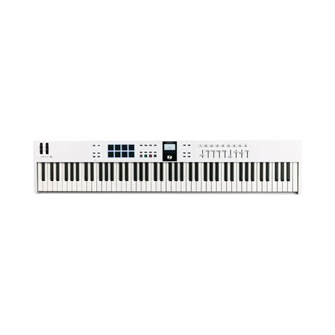Arturia Keylab Essential 88 Mk3 Midi Keyboard Controller White Dj Corner