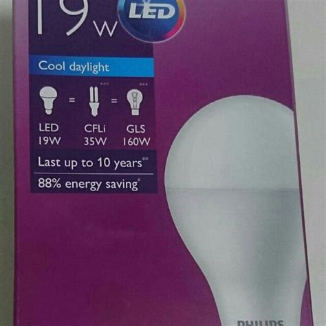 Bulb LED Philips W E Almost New Furniture Home Living Lighting Fans Lighting On