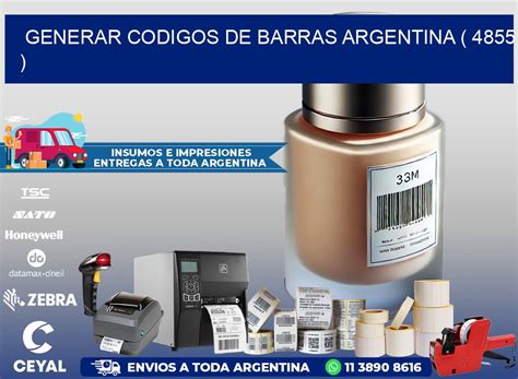 Generar Codigos De Barras Argentina 4855 Ar