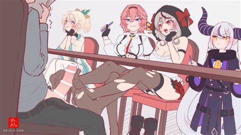 Dr Alu Kazama Iroha La Darknesss Sakamata Chloe Takane Lui