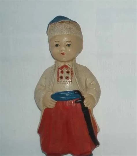 Винтаж игрушка казак украинец резина кзри киев 50 е гг клеймо — ціна