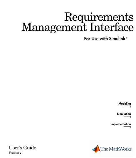 Pdf Requirements Management Interface Dokumentips