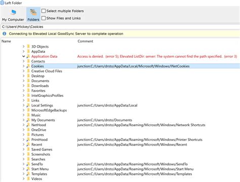 users appdata