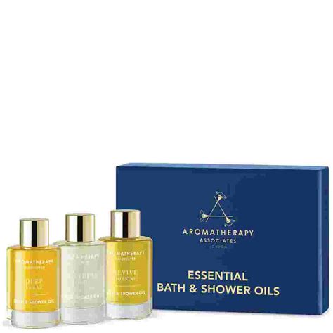 Aromatherapy Associates Essential Bath And Shower Oil Trio