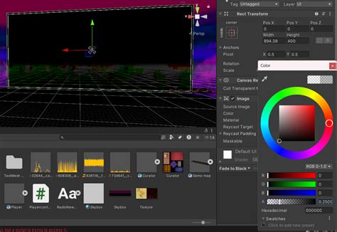 Ui Images Alpha Is Not Reflecting In The Render Questions And Answers Unity Discussions