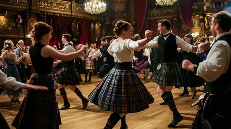 Free Traditional Scottish Dance Image Dancing Scotland Kilts