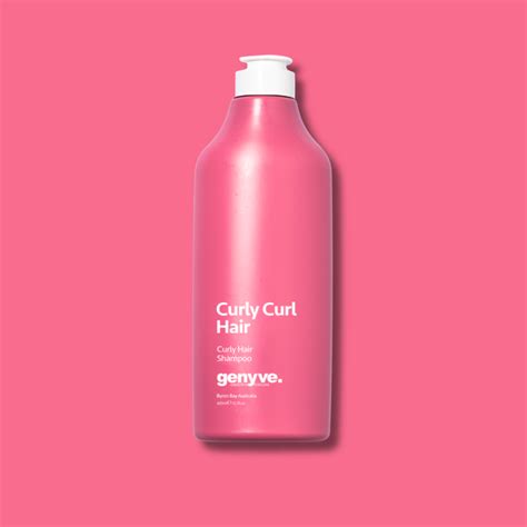 Curly Curl Hair Shampoo By Genyve Addictive Haircare